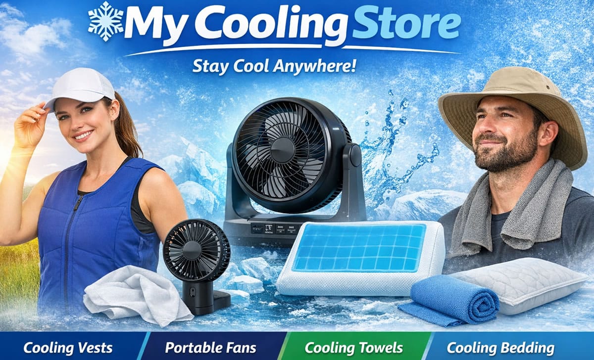 MyCoolingStore Personal Cooling Products, Cooling Vests, Fans & Towels ...